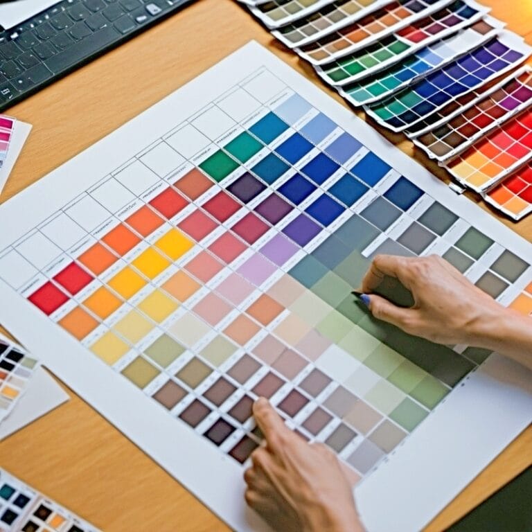 Mastering Print Perfection: The Sublimation Color Chart Explained